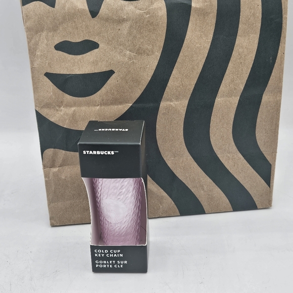 Starbucks | Accessories | New Starbucks Soft Touch Pink Keychain | Poshmark